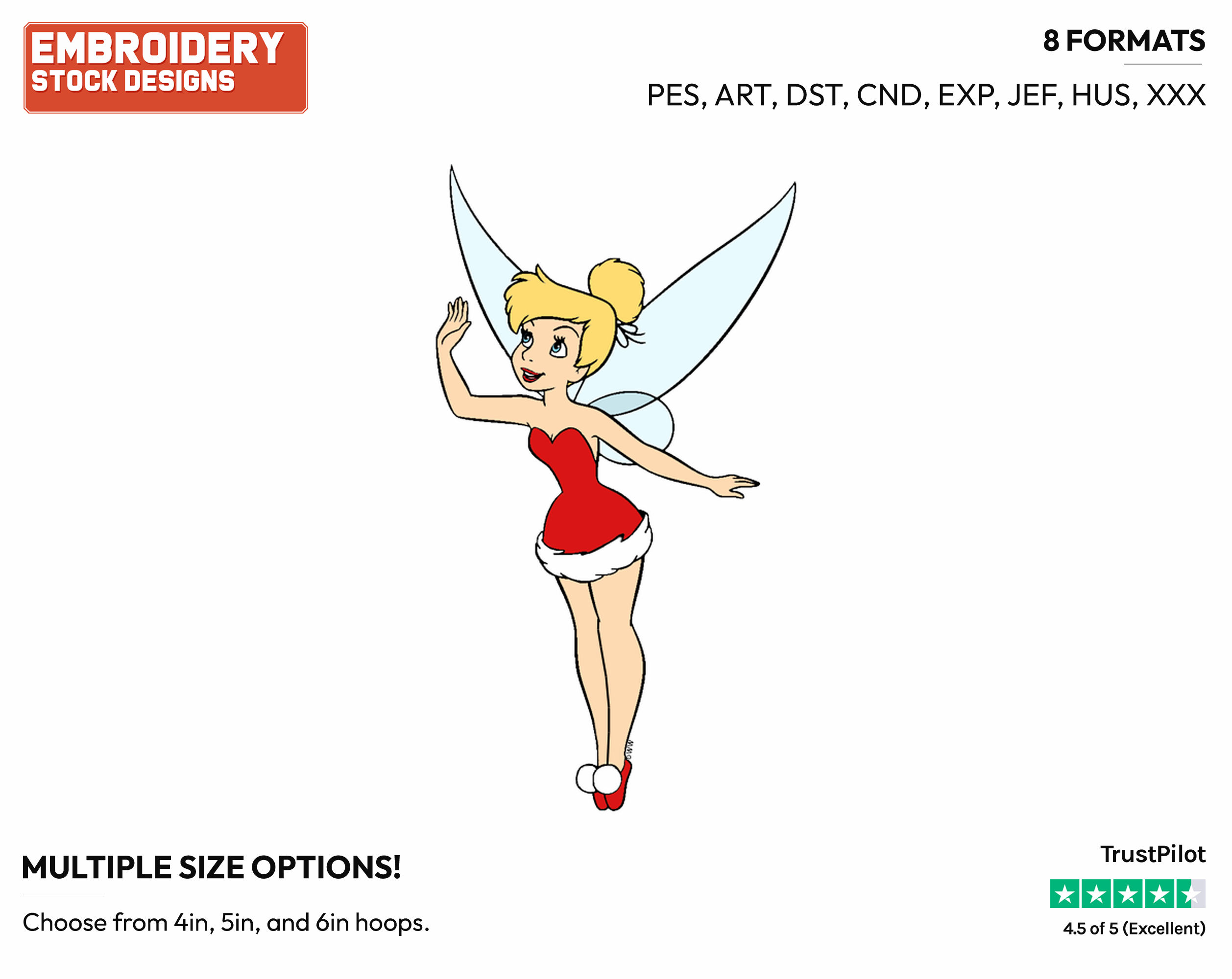 Tinker Bell - Disney Characters - Christmas - Holiday Inspired ...
