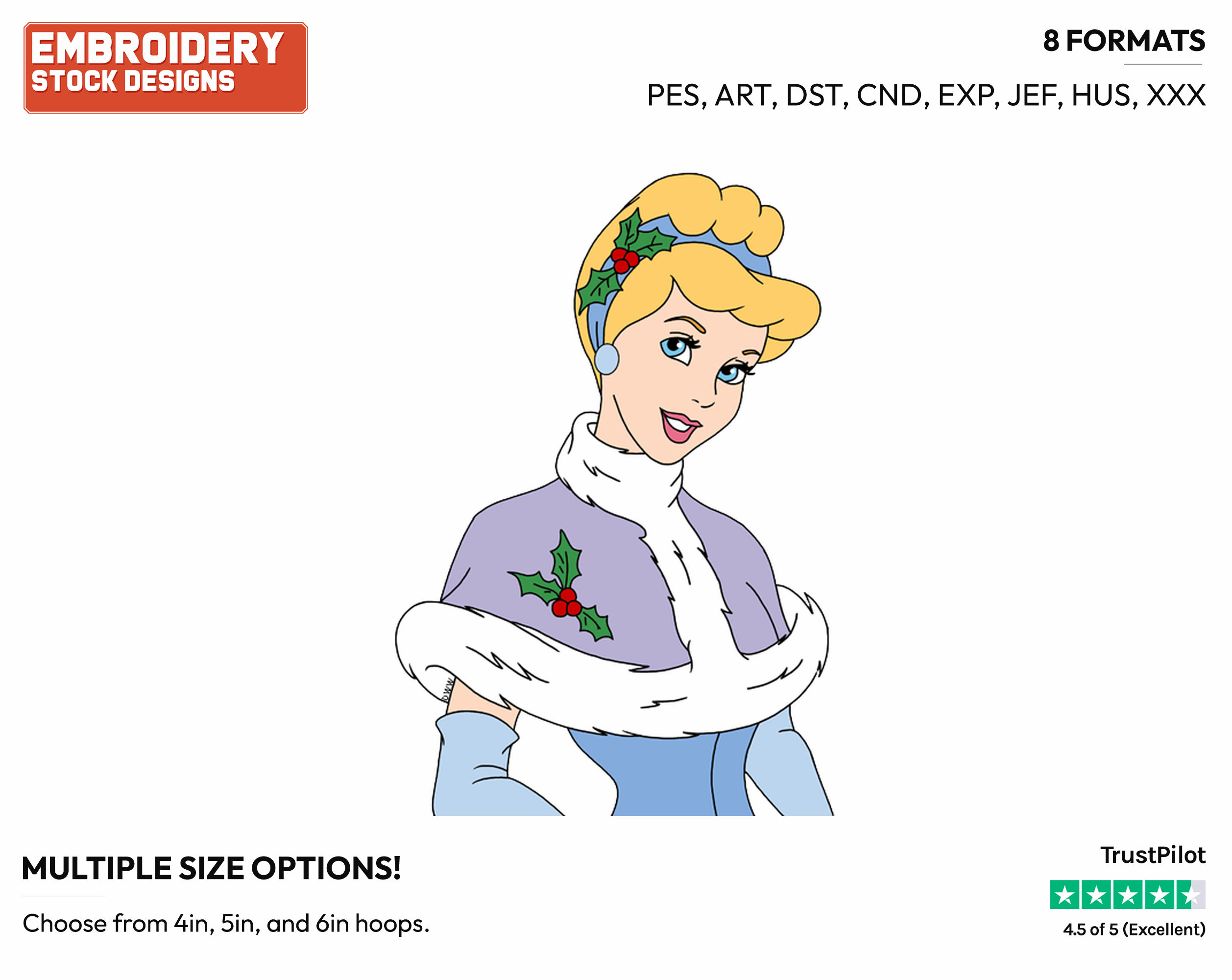 Cinderella - Disney Characters - Christmas - Holiday Inspired ...