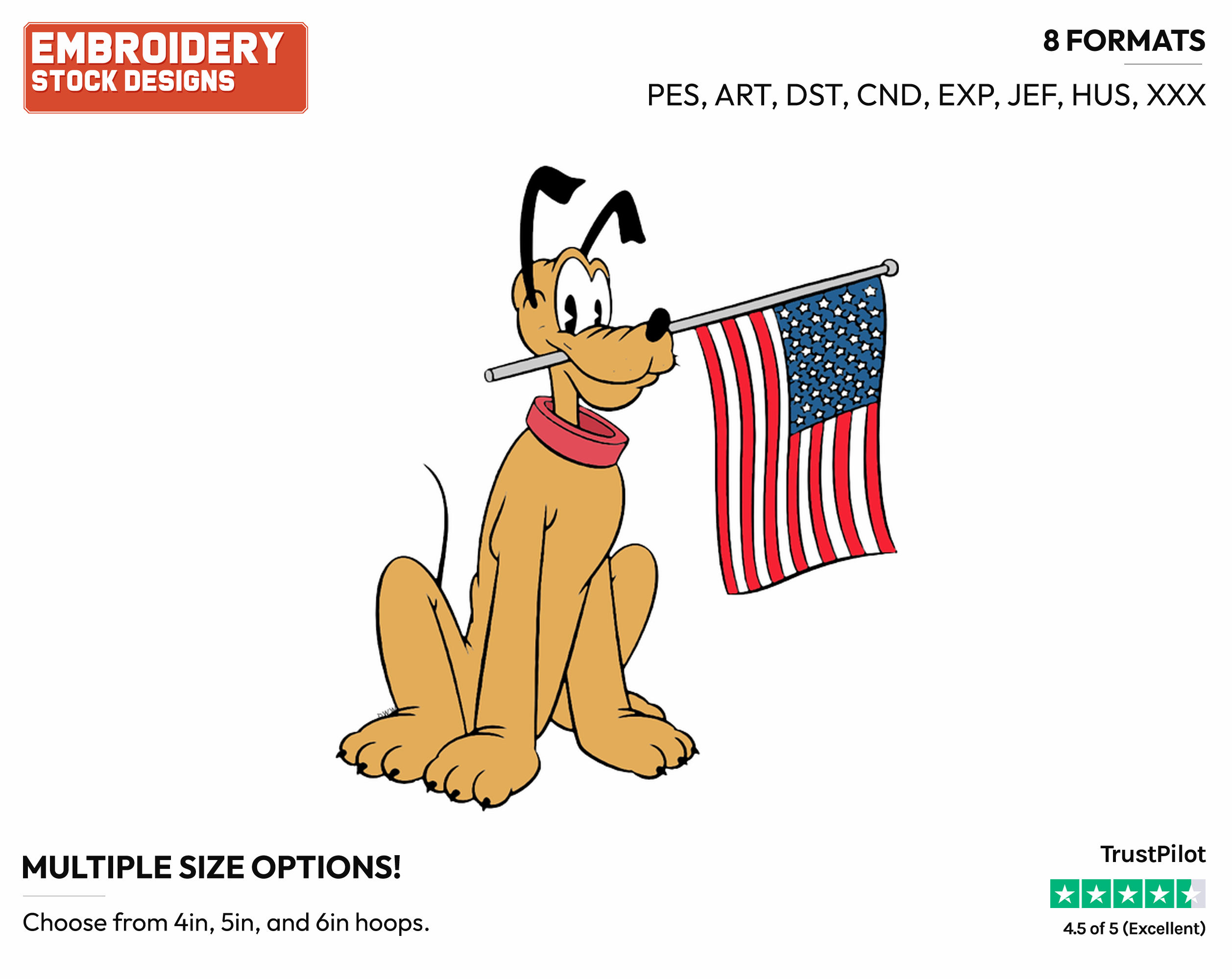 Pluto Disney Character