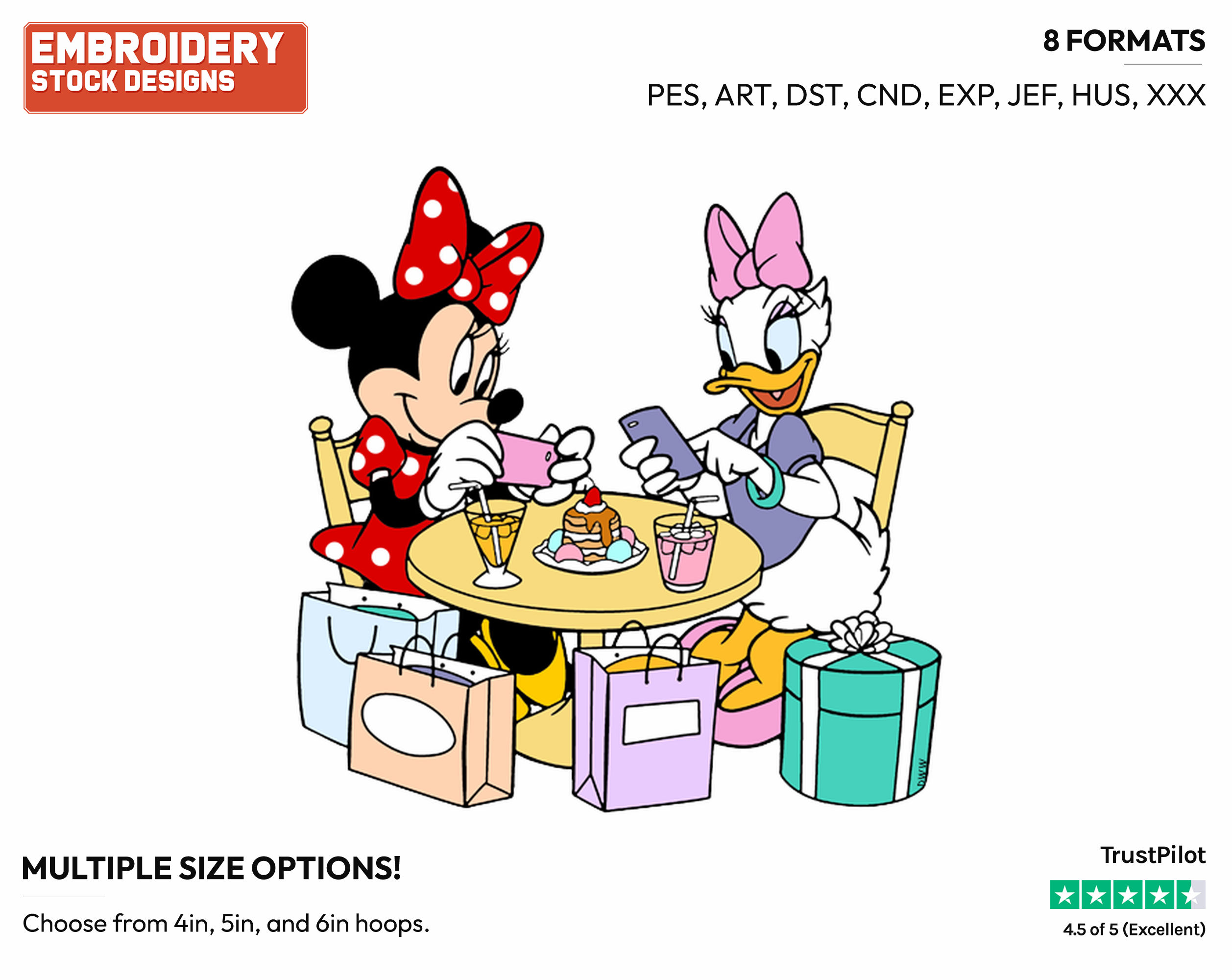 Minnie, Daisy Taking Break After Shopping - Disney's Minnie Mouse ...