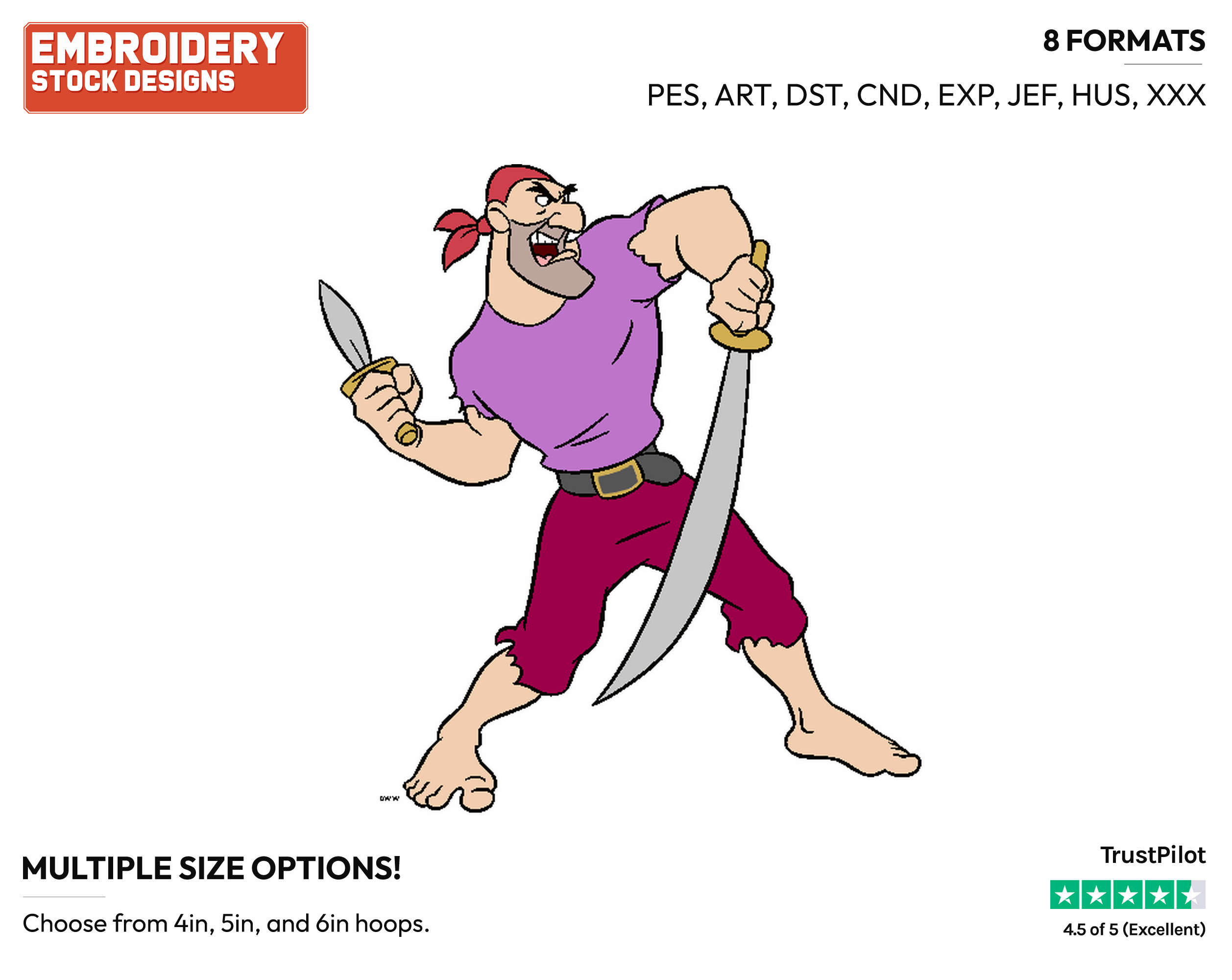 Pirate With Knife, Sword - Disney's Peter Pan & Tinker Bell ...