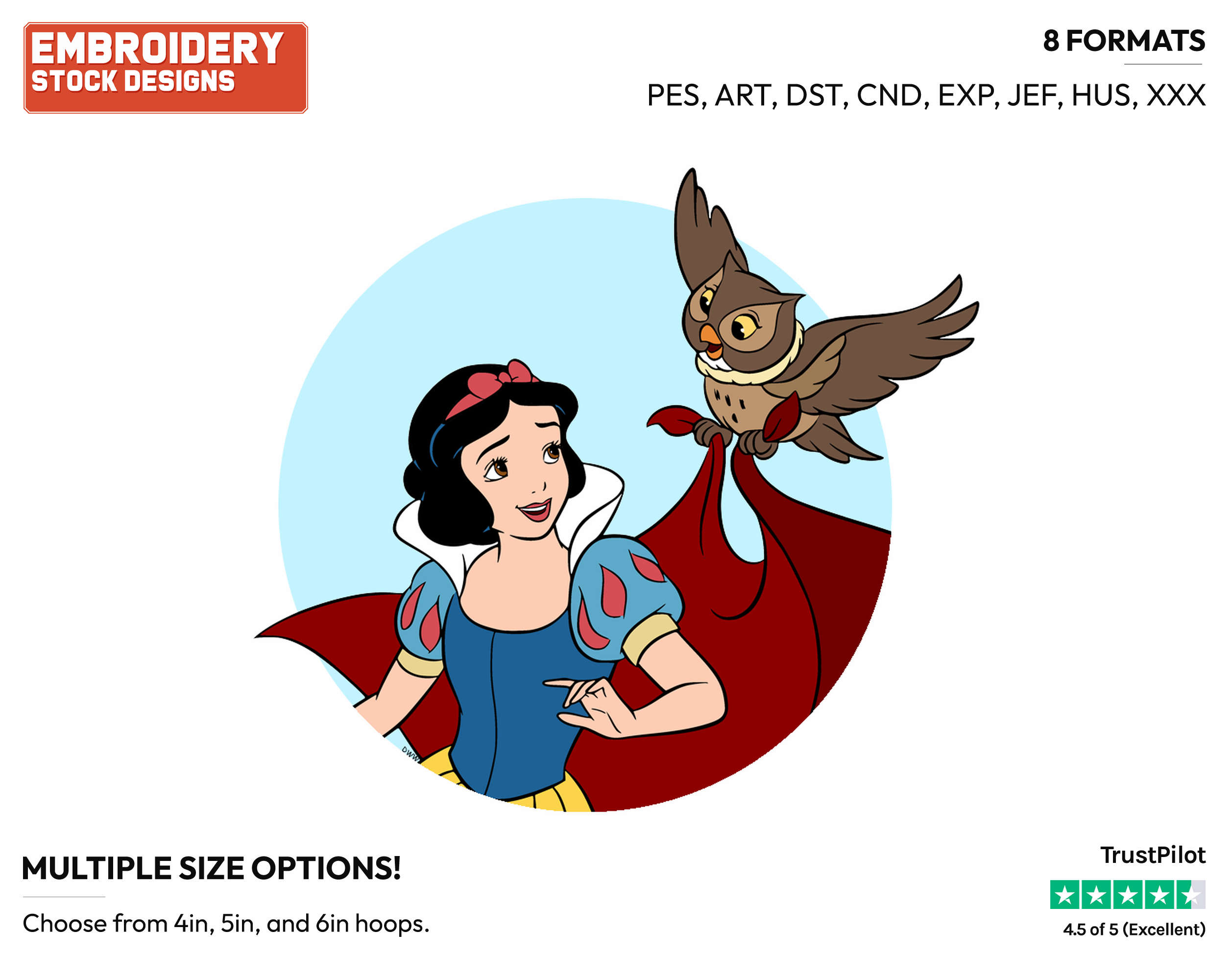 Snow White With An Owl - Disney's Snow White and the Seven Dwarfs ...