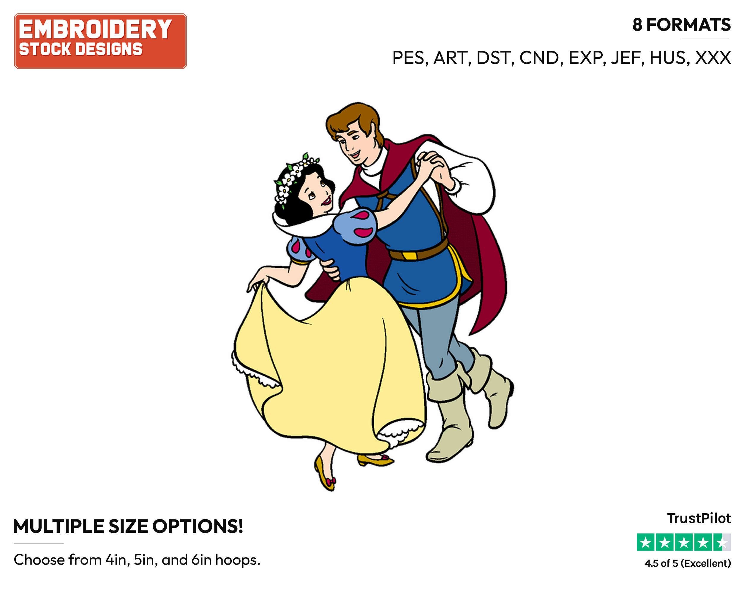 Snow White, Prince Dancing - Disney's Snow White and the Seven Dwarfs ...