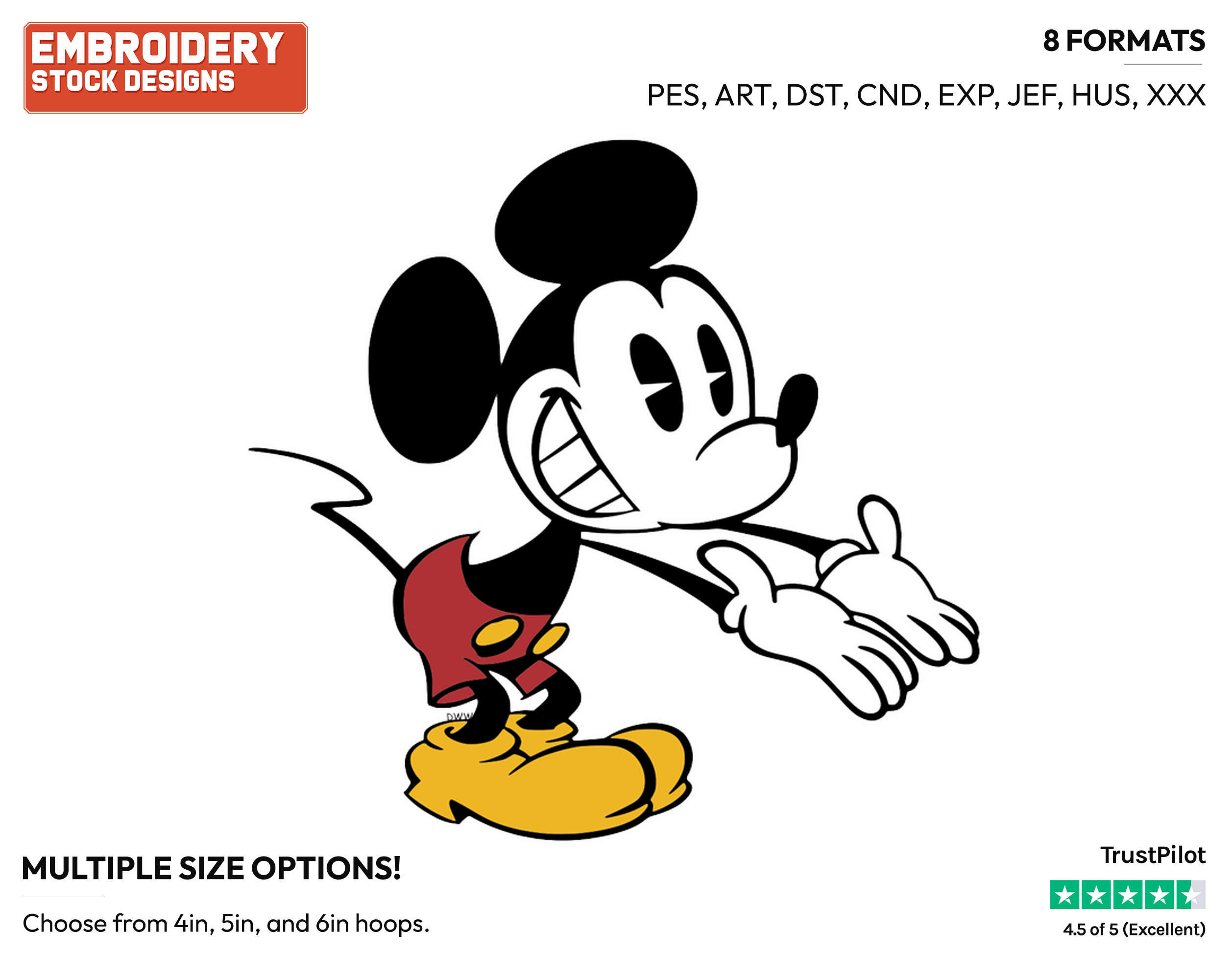 Mickey Mouse Showing His Hands - Mickey Mouse - Classic TV - TV Shows ...
