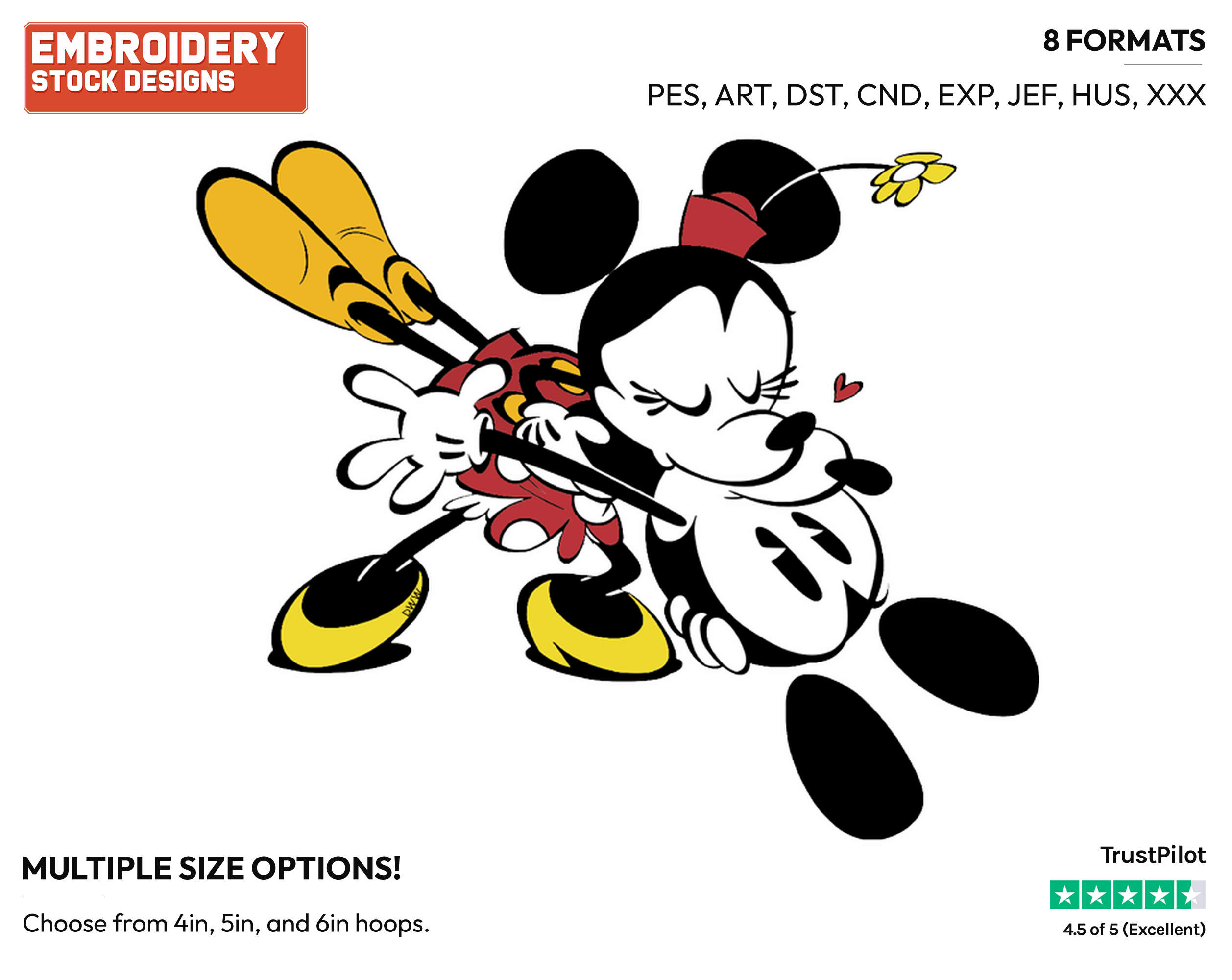 Minnie Kissing Mickey - Mickey Mouse - Classic TV - TV Shows - Disney ...