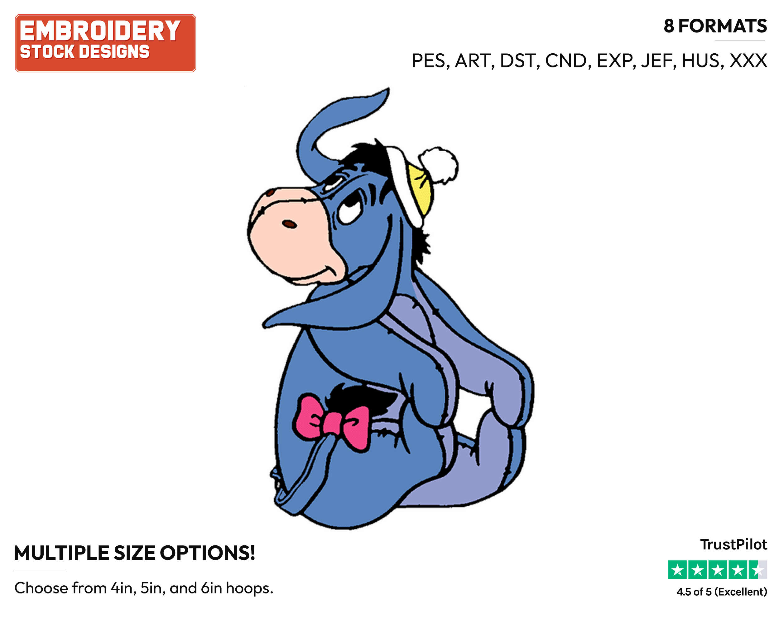 Eeyore Wearing Winter Hat - Eeyore - Winnie the Pooh - Disney ...