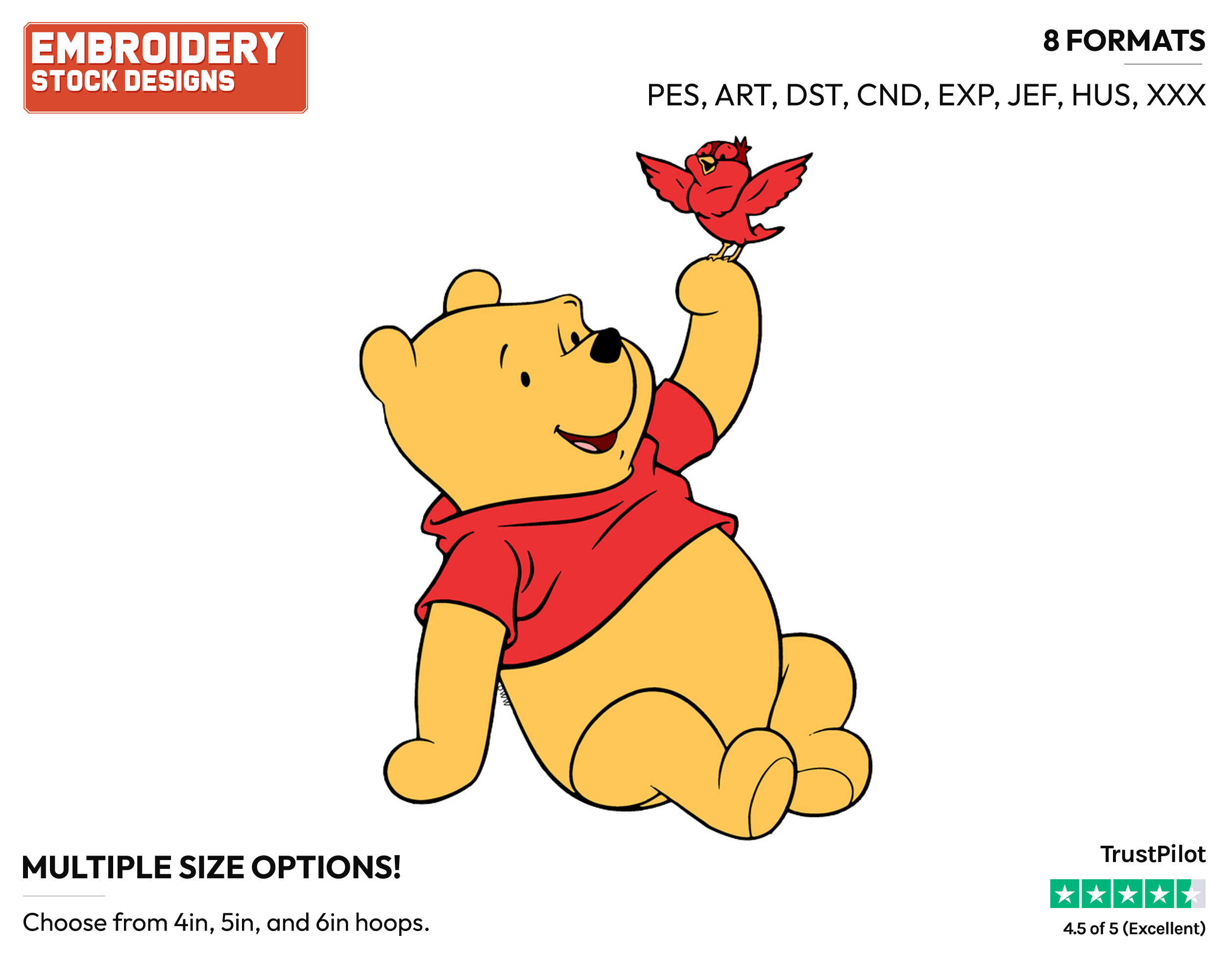Winnie The Pooh With A Bird On His Finger - Winnie the Pooh - Winnie ...